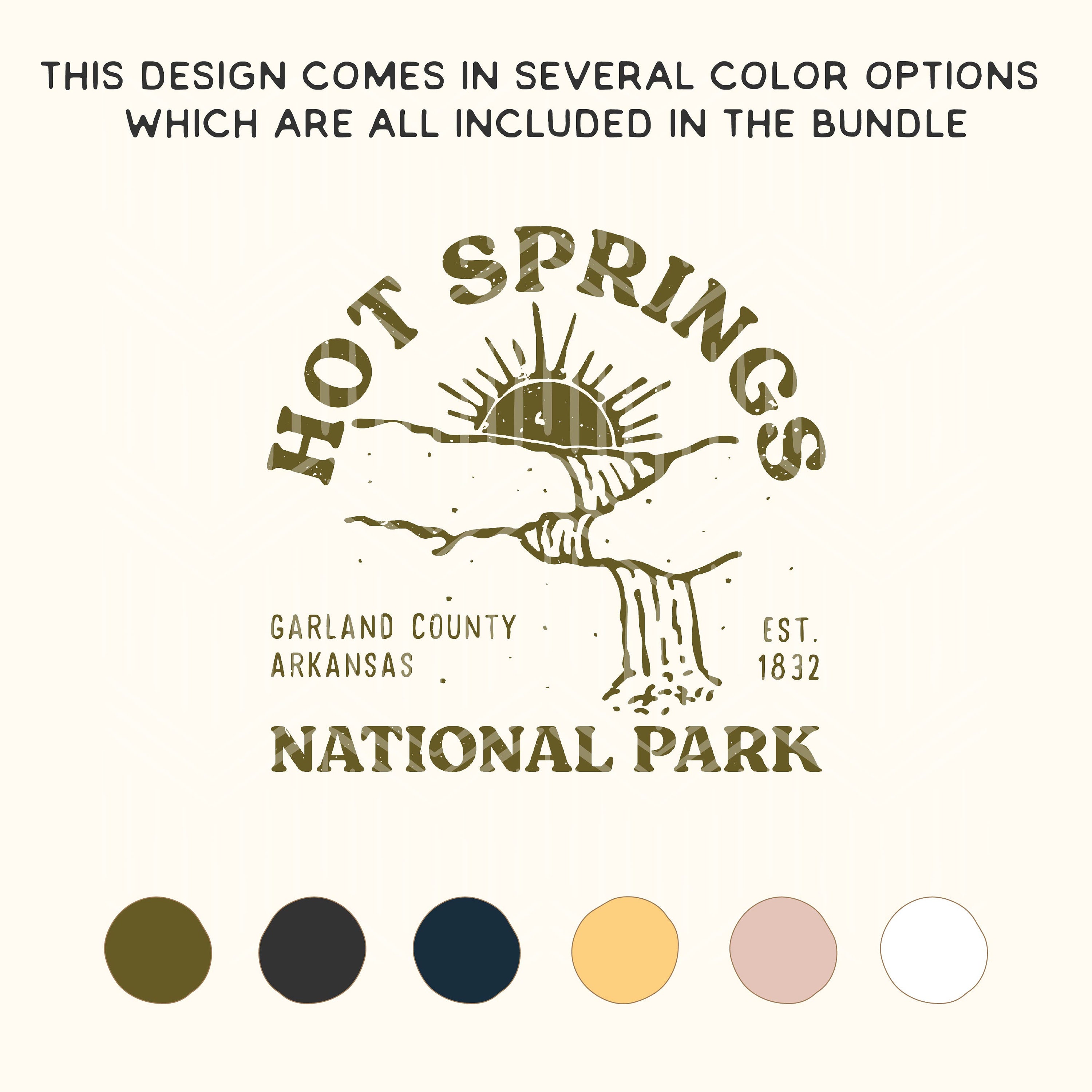 Hot Springs National Park Png Digital Download Bundle Png Bundle ...