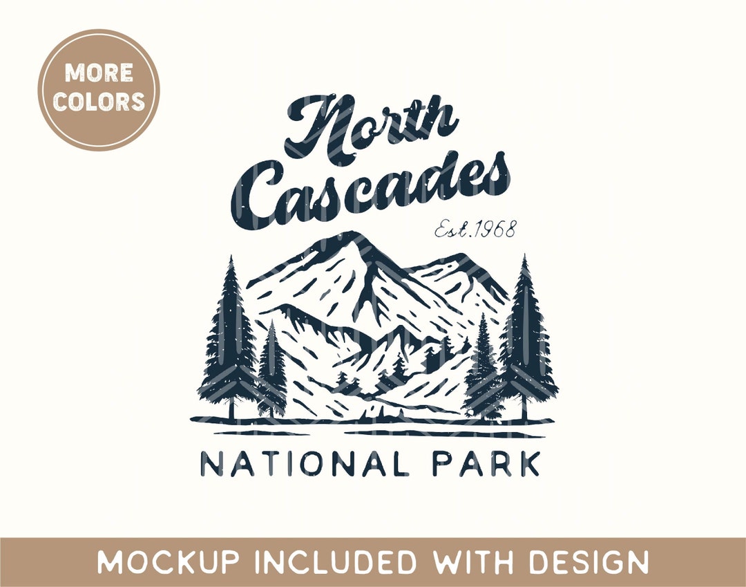 North Cascades National Park Png Digital Download Bundle Png Bundle ...