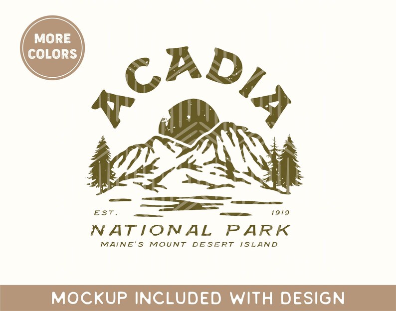 Acadia National Park Png Digital Download Bundle Png Bundle Adventure ...
