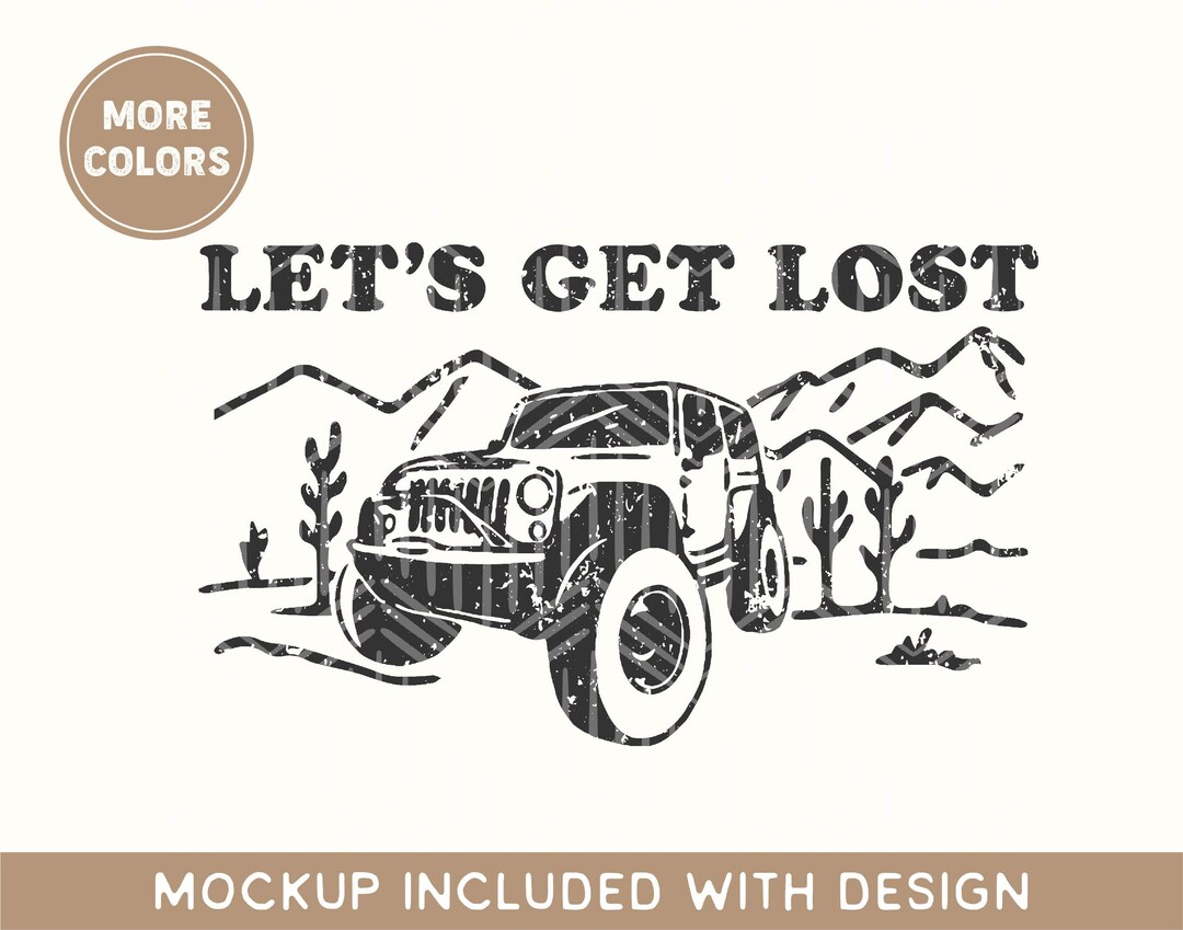 Lets Get Lost Png Digital Download Bundle Png Bundle Retro Png Vintage ...