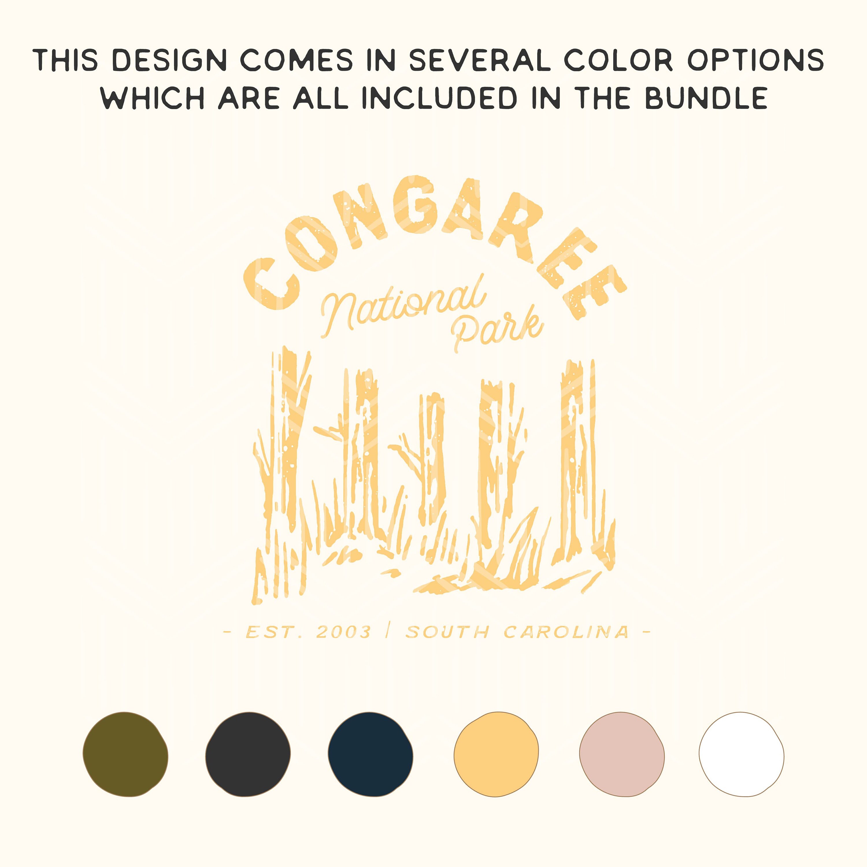 Congaree National Park Png Digital Download Bundle Png Bundle Adventure ...