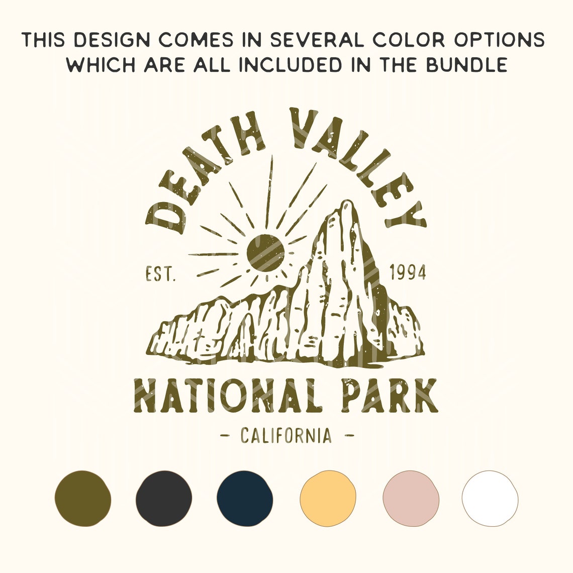 Death Valley National Park Png Digital Download Bundle Png - Etsy