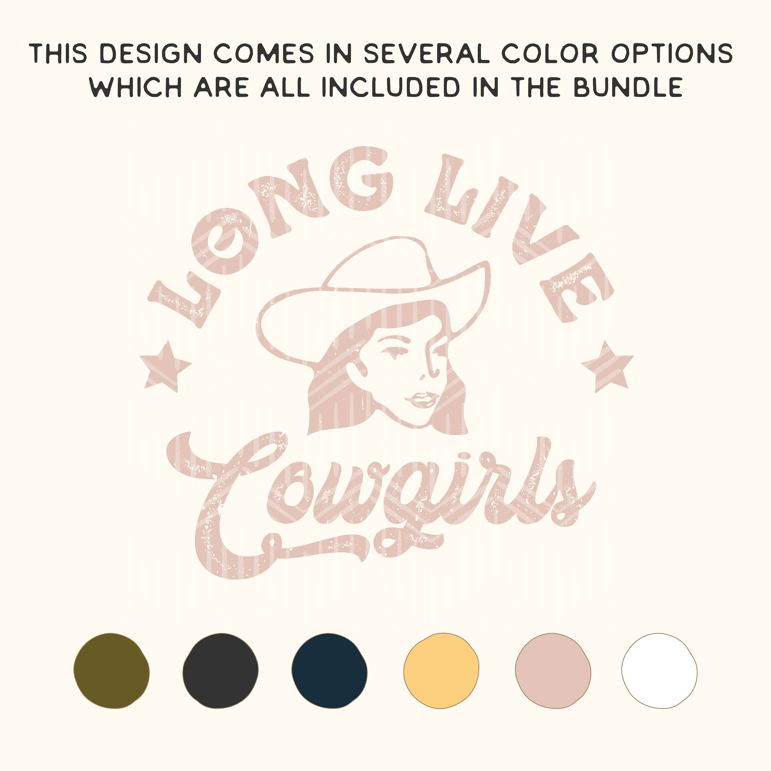 Long Live Cowgirls Png Digital Download Bundle Western Png - Etsy