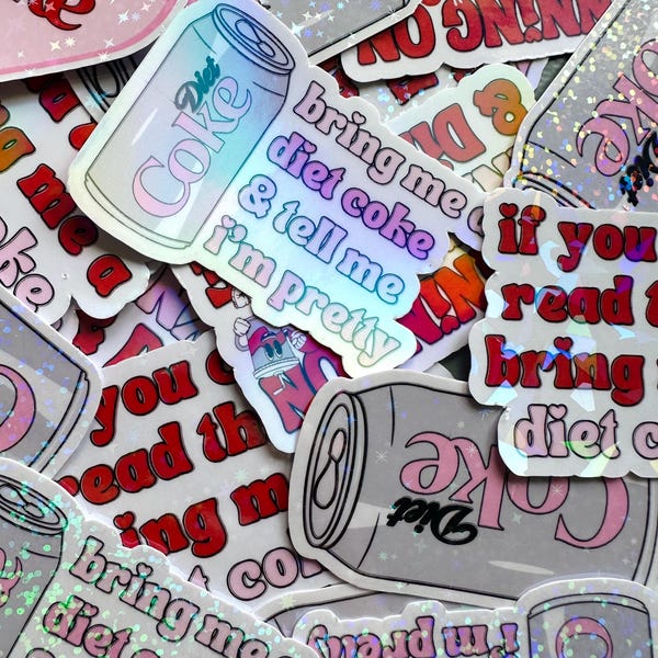 Groovy Corporate Lingo Holographic Stickers - Etsy