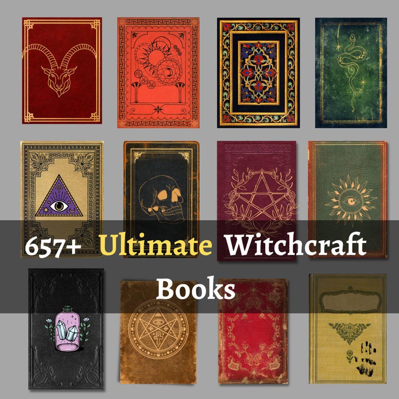 Spell Books Pdf Bundle - Etsy