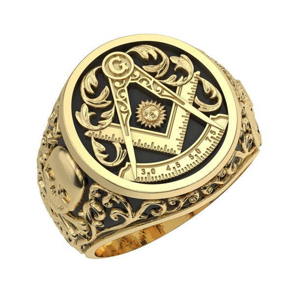Masonic Signet Ring - Etsy