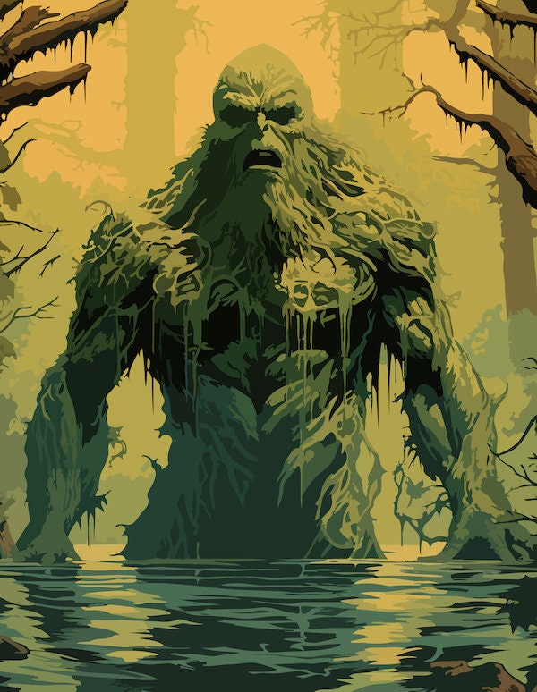 Swamp Thing Digital Print - Etsy
