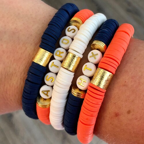 Houston Astros Bracelet - Etsy