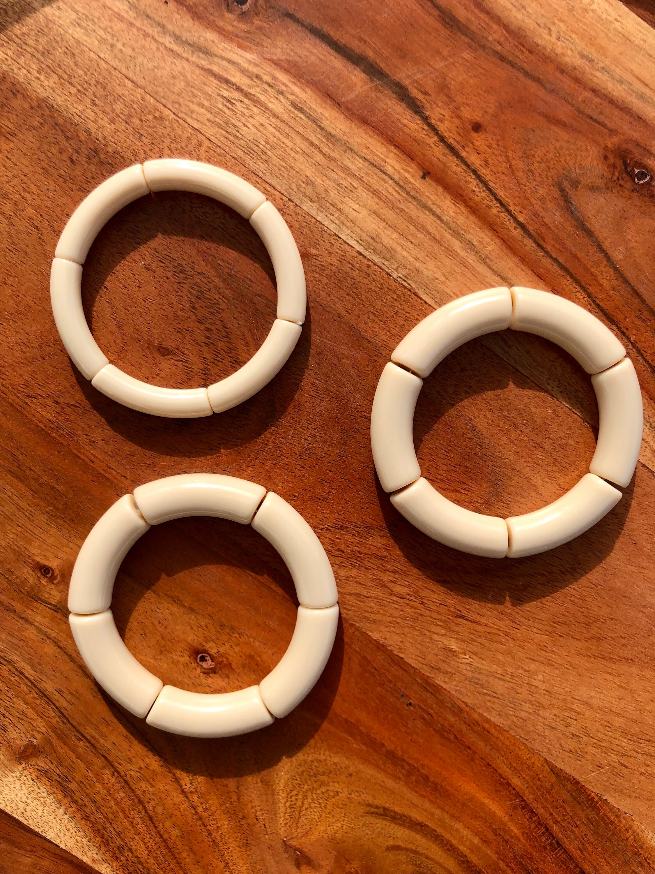 EMMA Stack mixed 8mm & 12mm Acrylic Bangles Stack // Mix and - Etsy UK