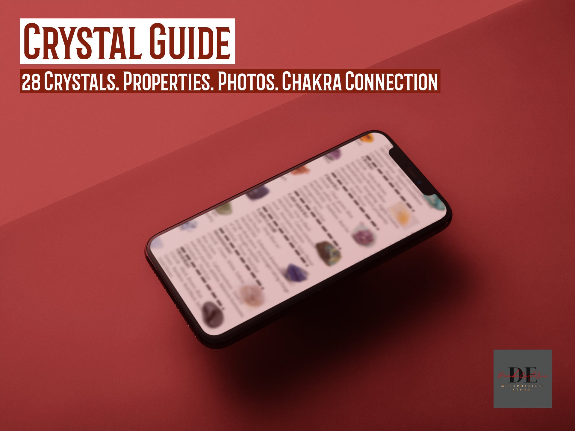 Crystal Reference Chart - Spirituality/learning/information/geological ...