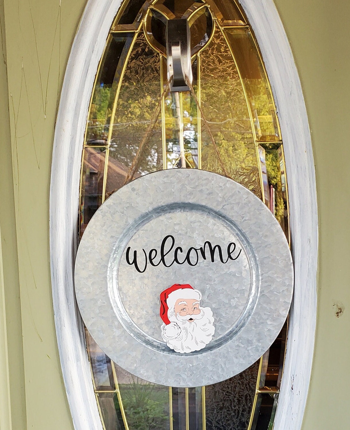 Welcome Sign With Interchangeable Wooden Holiday/seasonal Accent - Etsy