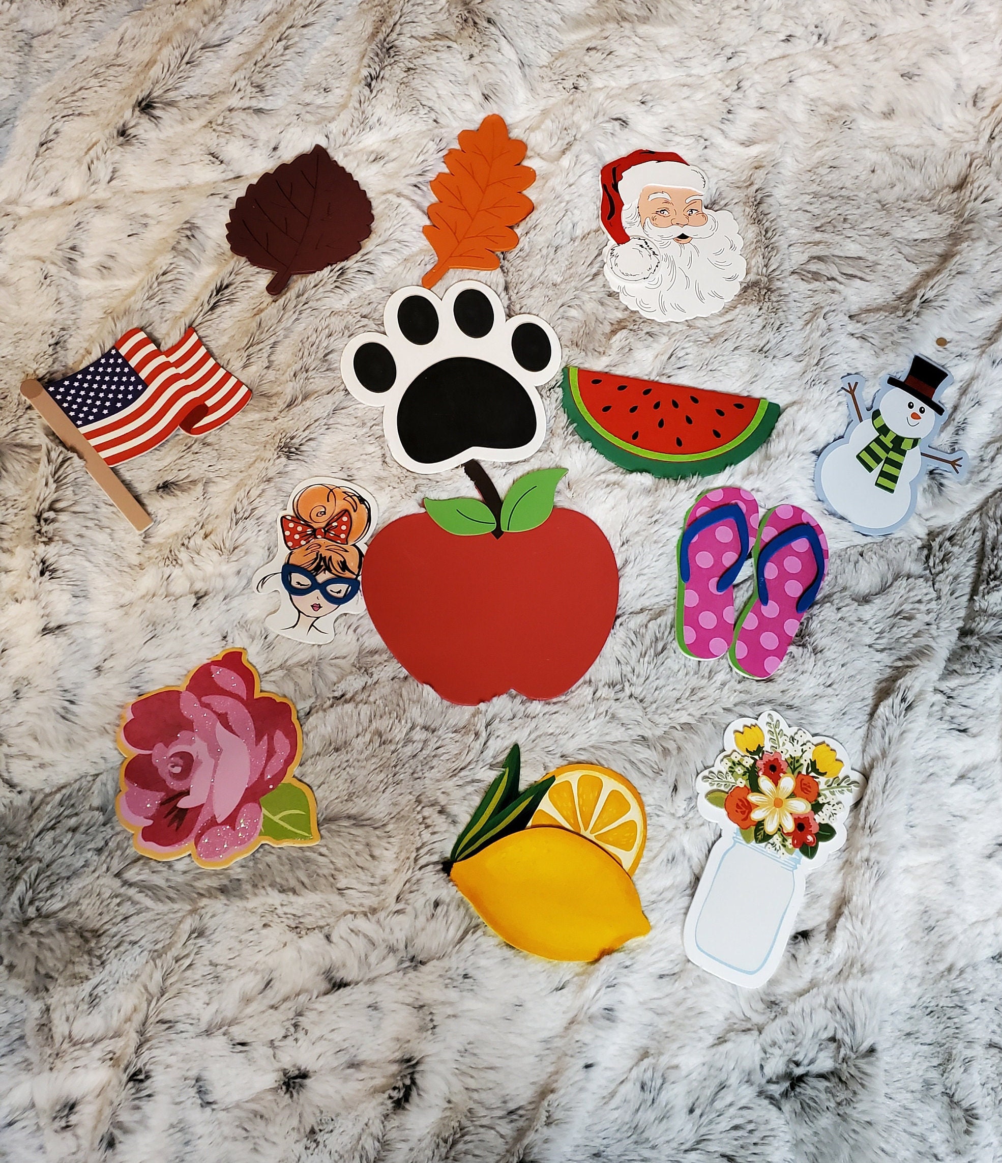 Welcome Sign With Interchangeable Wooden Holiday/seasonal Accent - Etsy