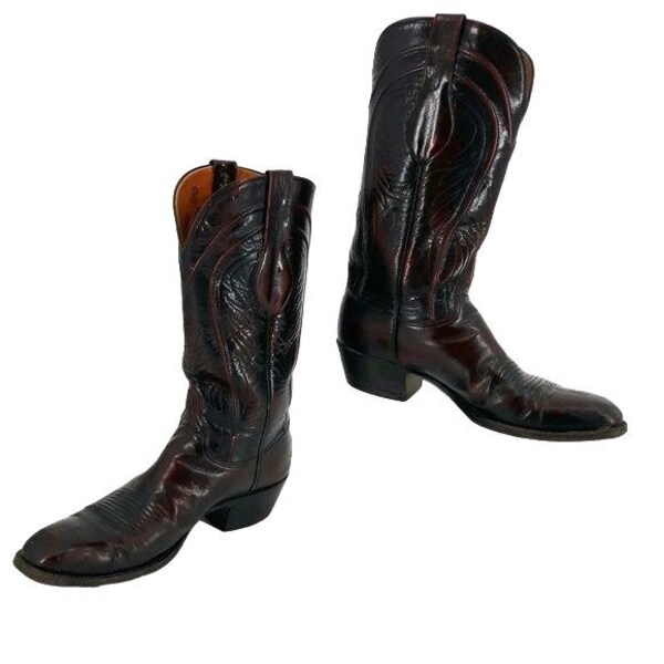 Oxblood Boots - Etsy