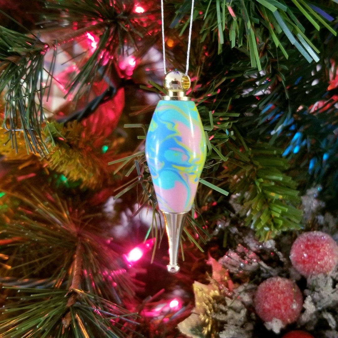 Custom Rainbow Colored Christmas Ornament - Etsy