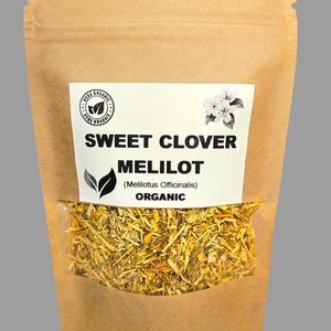 Organic SWEET CLOVER MELILOT Herb | Melilotus Officinalis | Melilot Tea ...