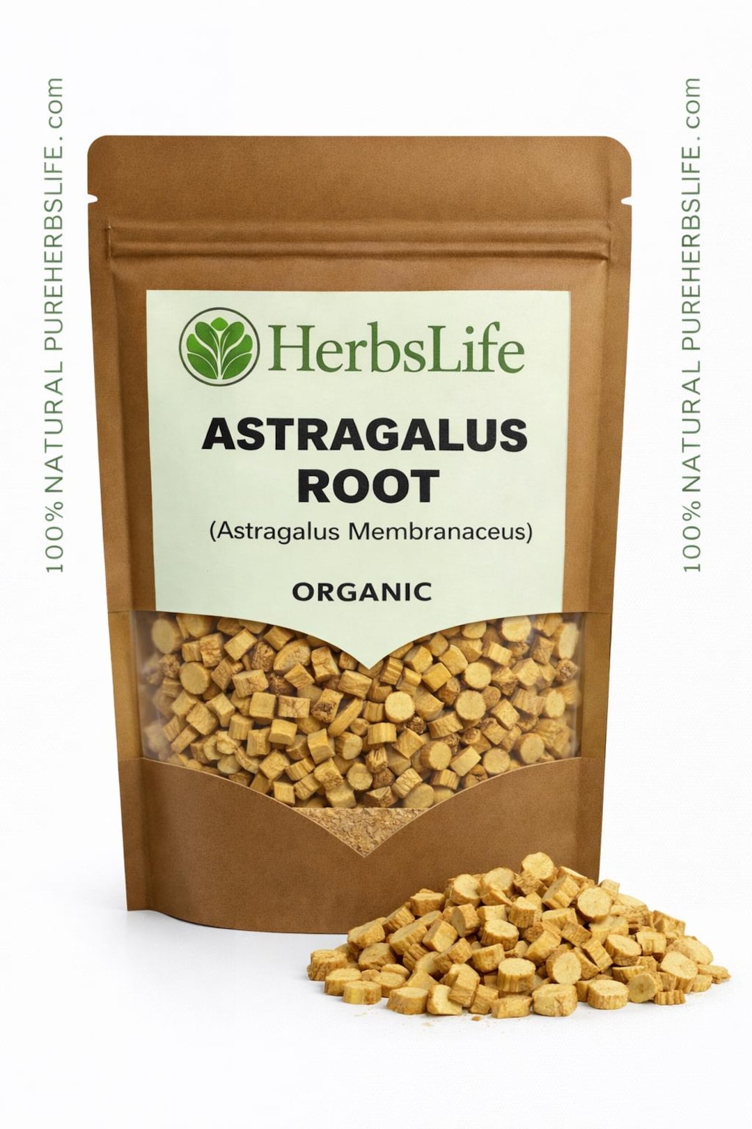 Organic ASTRAGALUS ROOT | Dried Herbal Tea Ingredient | Dried Cut Root ...