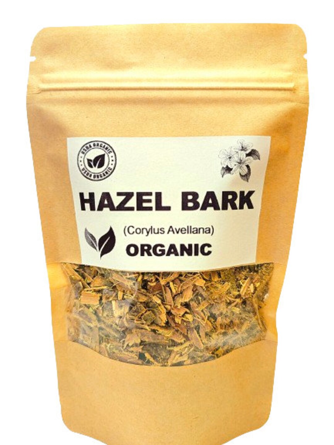 Organic HAZEL BARK | Corylus Avellana | Hazel Bark Tea | Herbal Tea ...