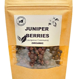 Organic JUNIPER BERRIES | Juniperus Communis | Juniper Berries Tea ...