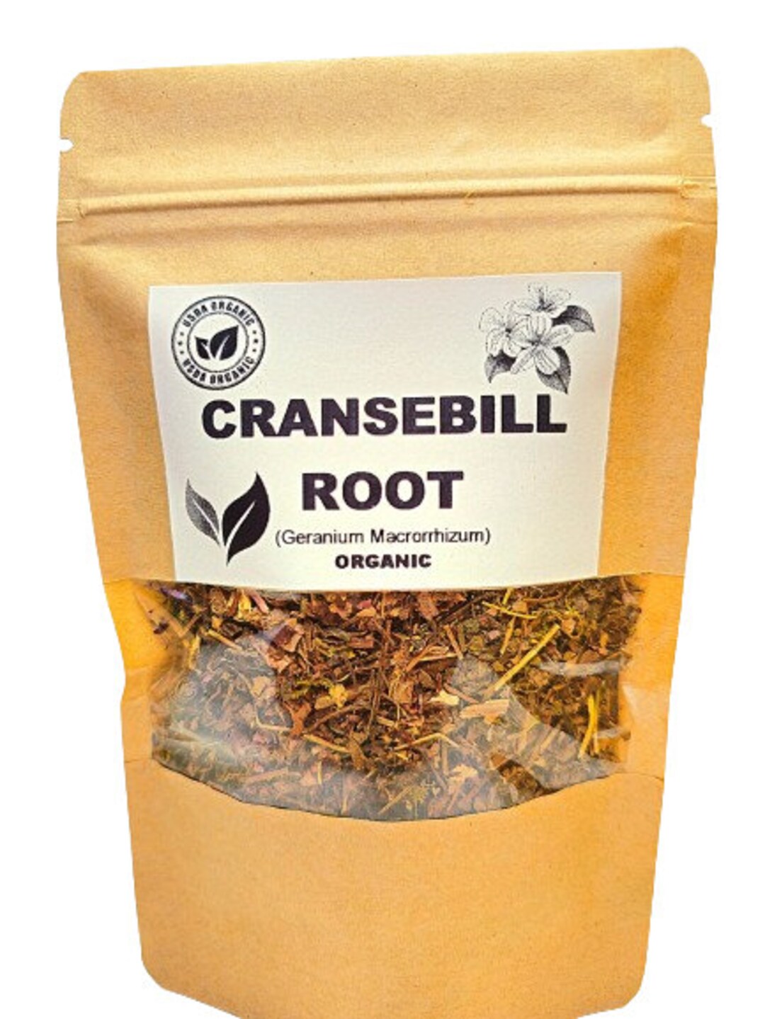 Organic CRANSEBILL ROOT | Geranium Macrorrhizum | Cransebill Tea ...