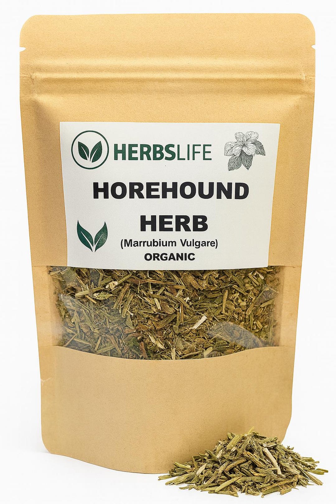 Organic HOREHOUND HERB | Marrubium Vulgare | Herbal Tea | Health Remedy ...