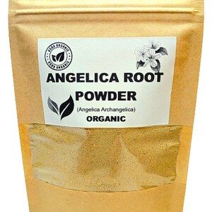 Organic ANGELICA ROOT POWDER | Angelica Archangelica | Angelica Root ...