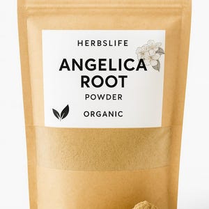 Organic Angelica Root Powder - Angelica Archangelica Herbal Tea, Dried ...