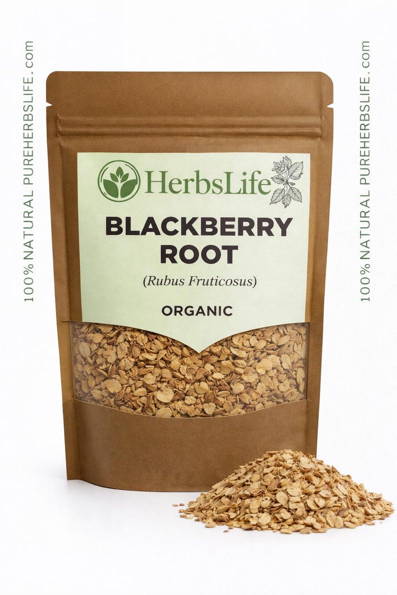 Organic BLACKBERRY ROOT | Rubus Fruticosus | Dried Cut Root | Tea, Bath ...