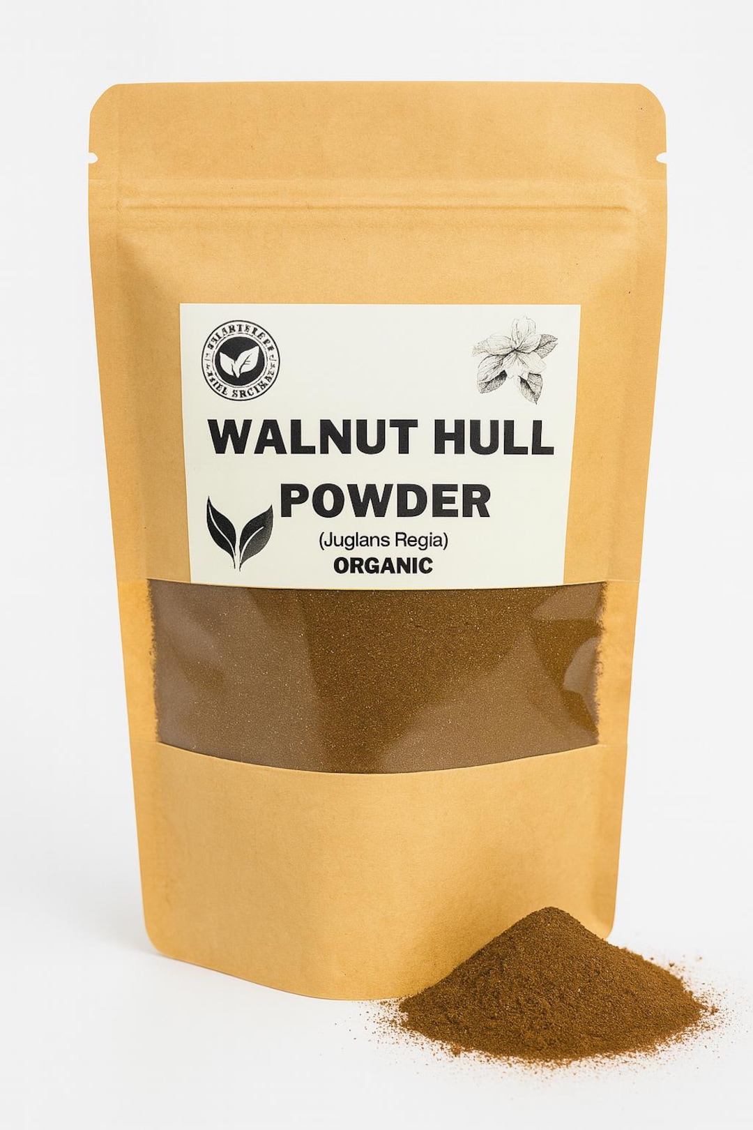 WALNUT HULL POWDER | Juglans Regia | Fine Powdered Natural Dye for Ink ...