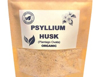 Psyllium Husk Powder Plantago Ovata - Etsy