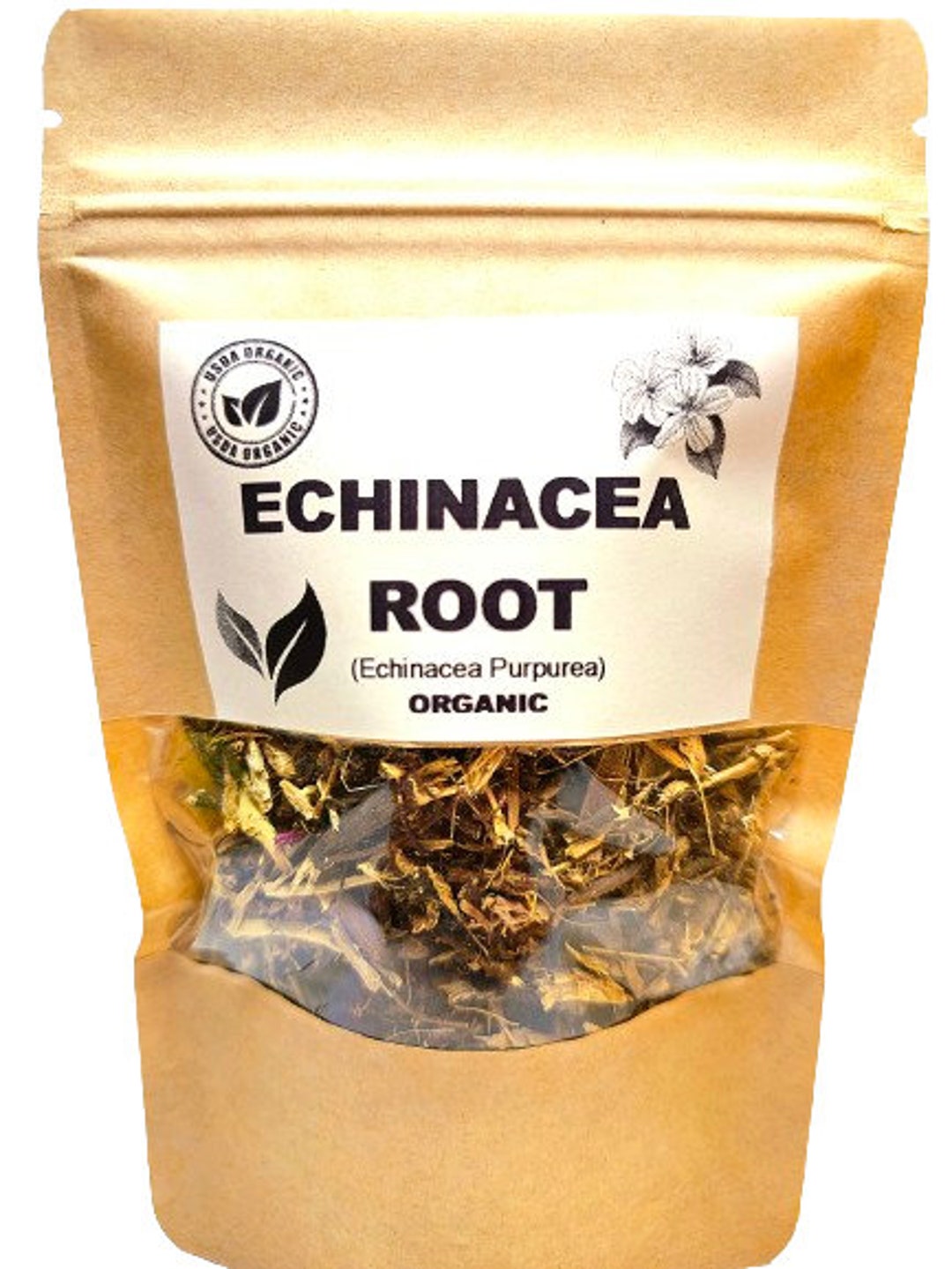 Organic ECHINACEA ROOT | Echinacea Purpurea | Echinacea Tea | Herbal ...