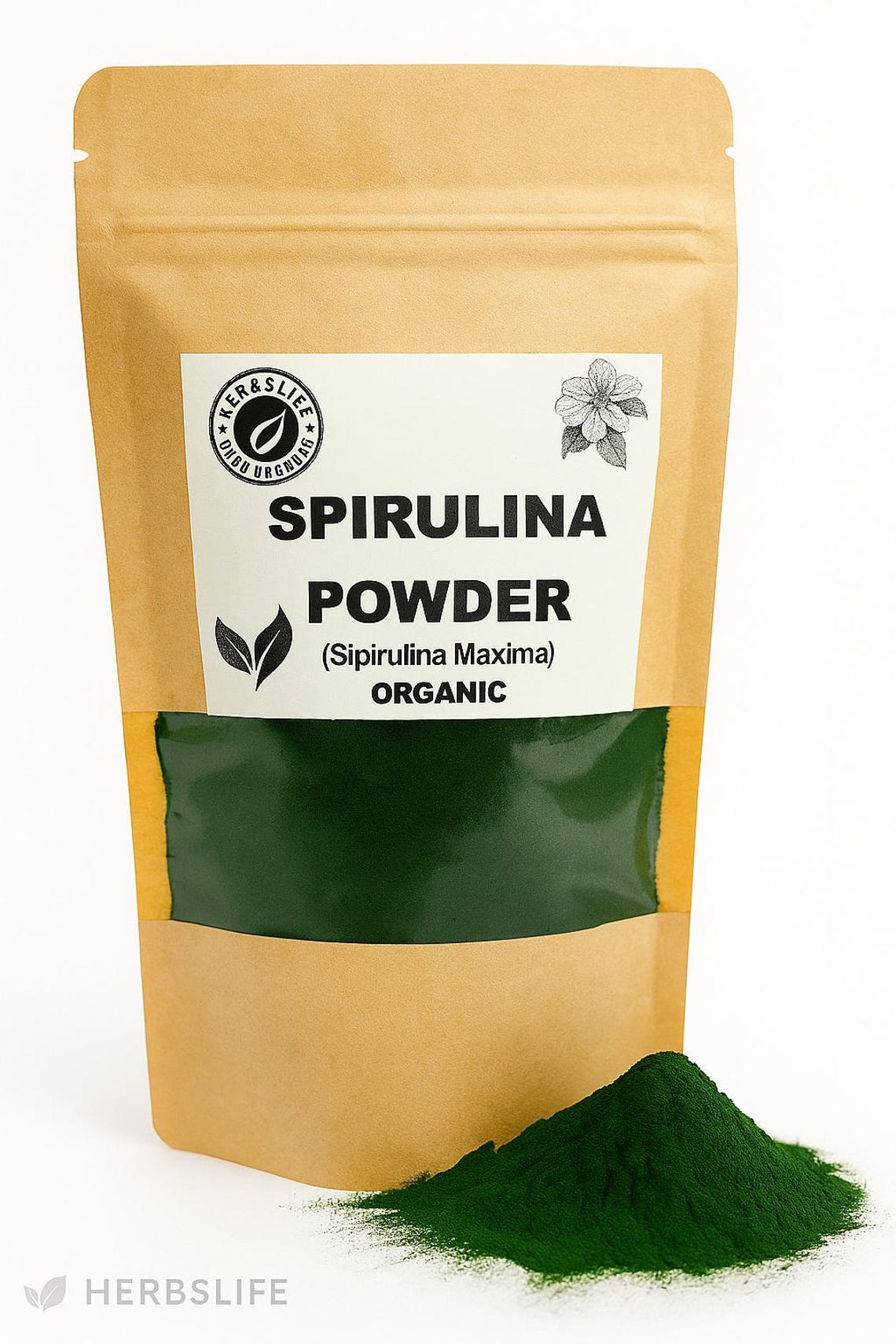 Organic Spirulina Powder | Spirulina Maxima - Etsy