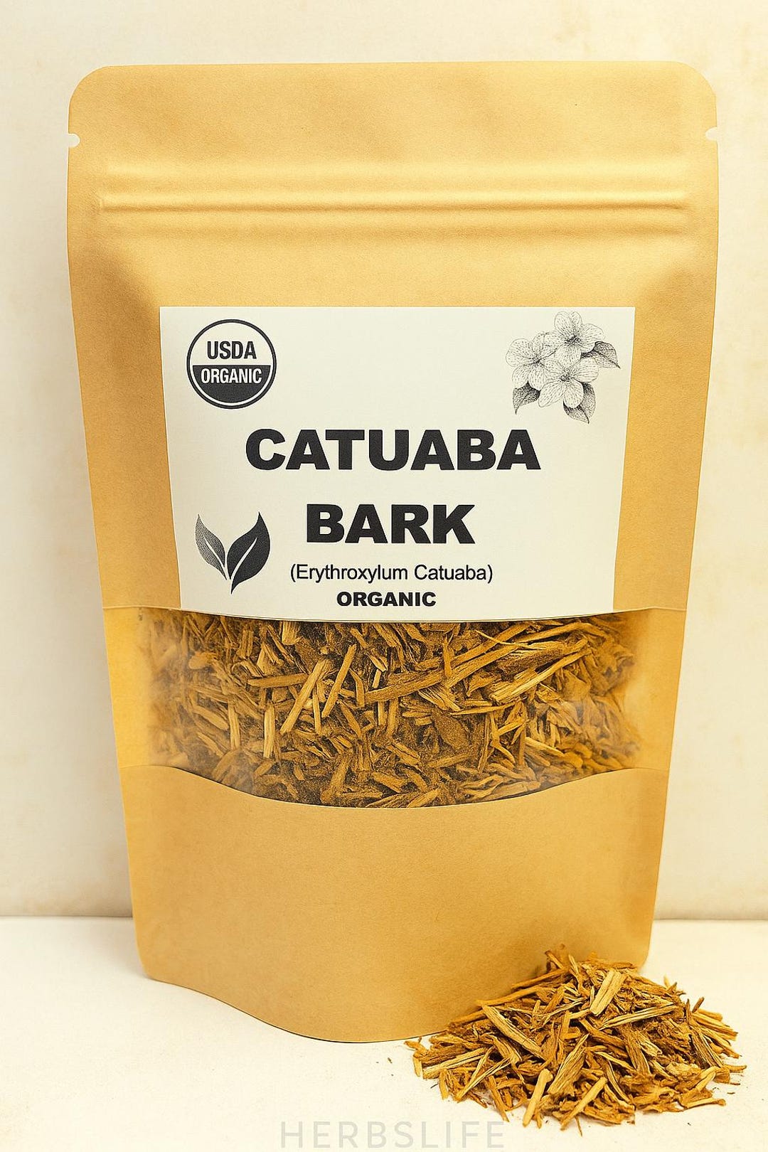 Organic CATUABA BARK | Erythroxylum Catuaba | Trichilia Catigua ...