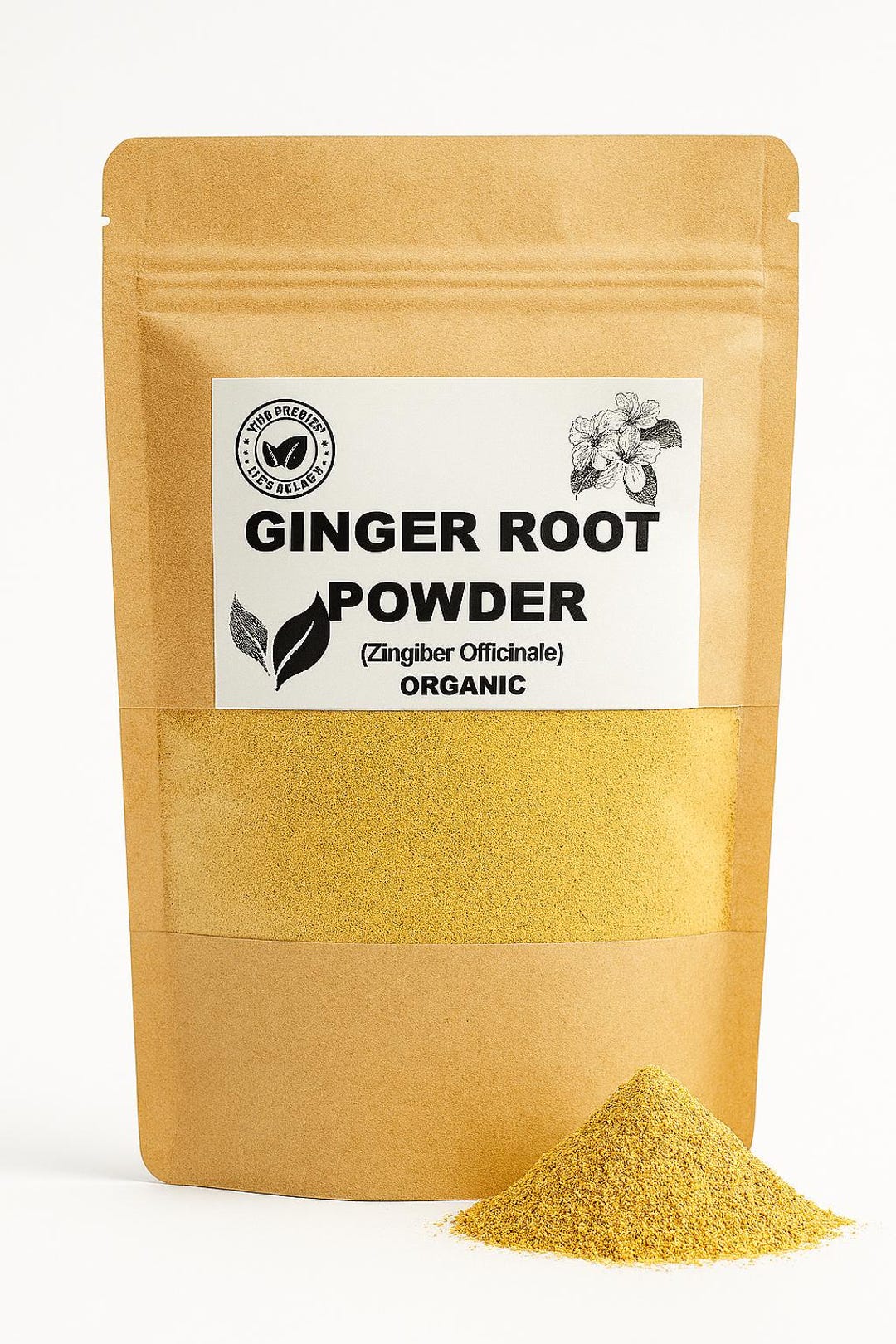 Organic Ginger Root Powder | Zingiber Officinale | Ginger Powder ...