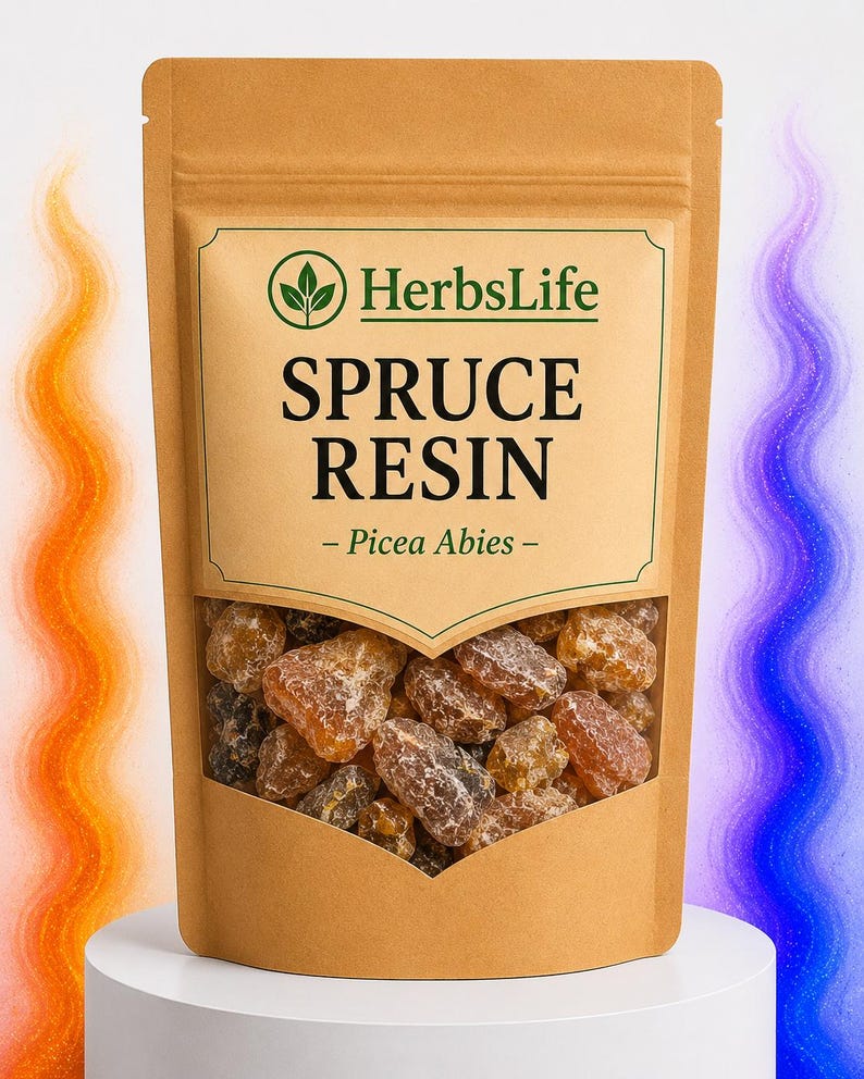 SPRUCE RESIN | Wildcrafted Bulgarian Picea Abies Natural Resin ...