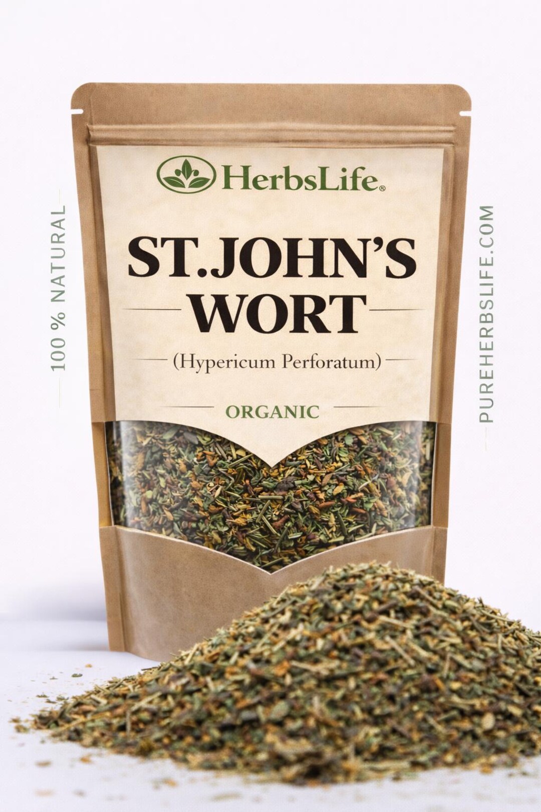 Organic St. John's Wort Herb | Hypericum Perforatum Dried Cut Herb ...