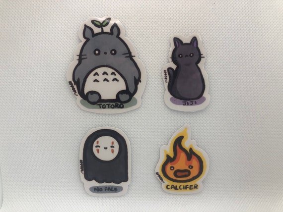 Ghibli Inspired Sticker Set - Etsy