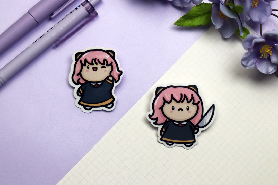 Chibi Anya Stickers - Etsy