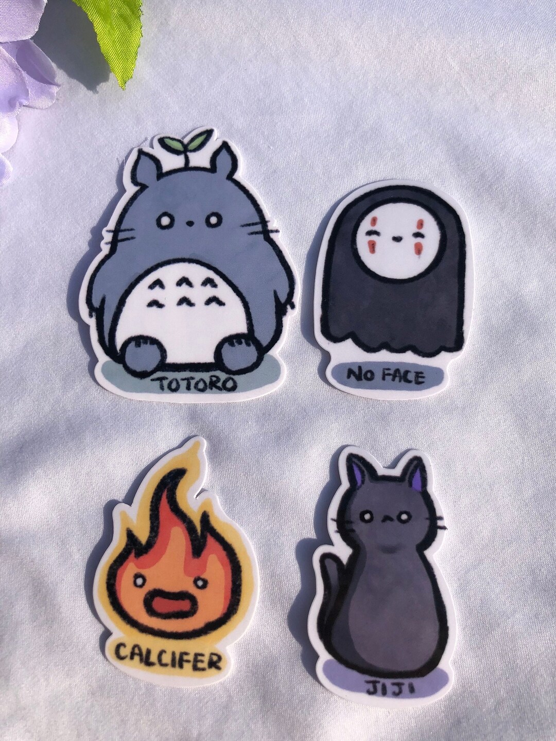 Ghibli Inspired Sticker Set - Etsy