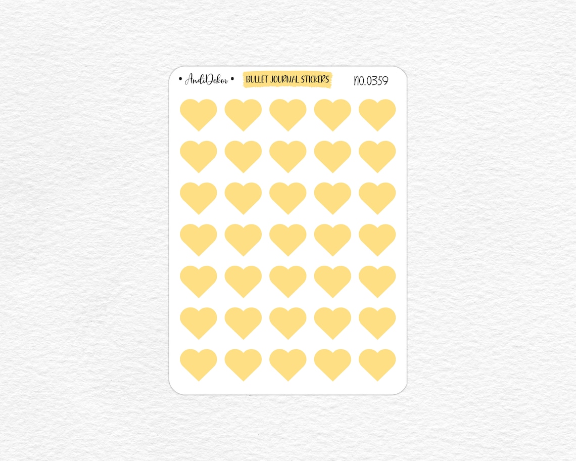 Bullet Journal Stickers Sticker Pack Washi Tape Stickers - Etsy