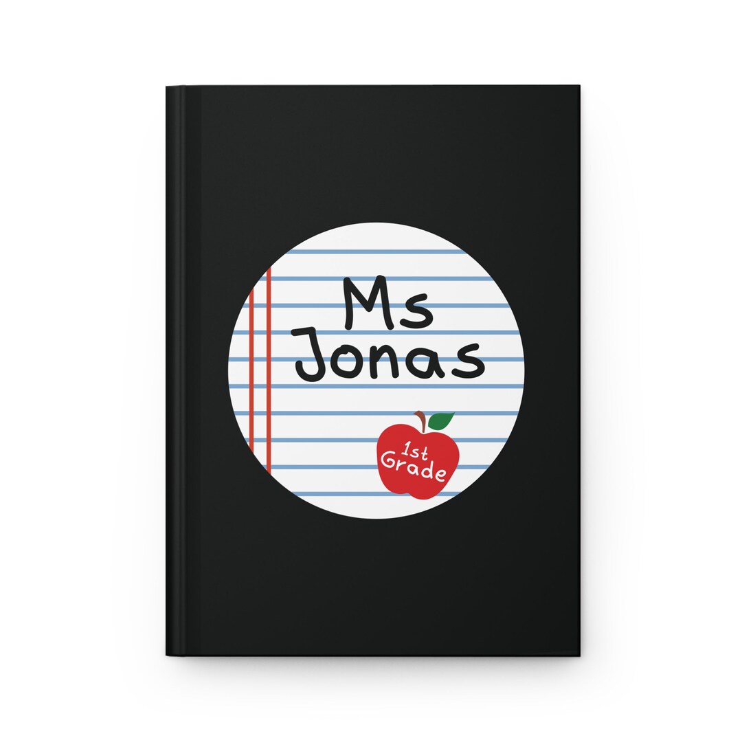 Custom Hardcover Notebook: Back to School Gift for Kids - Etsy
