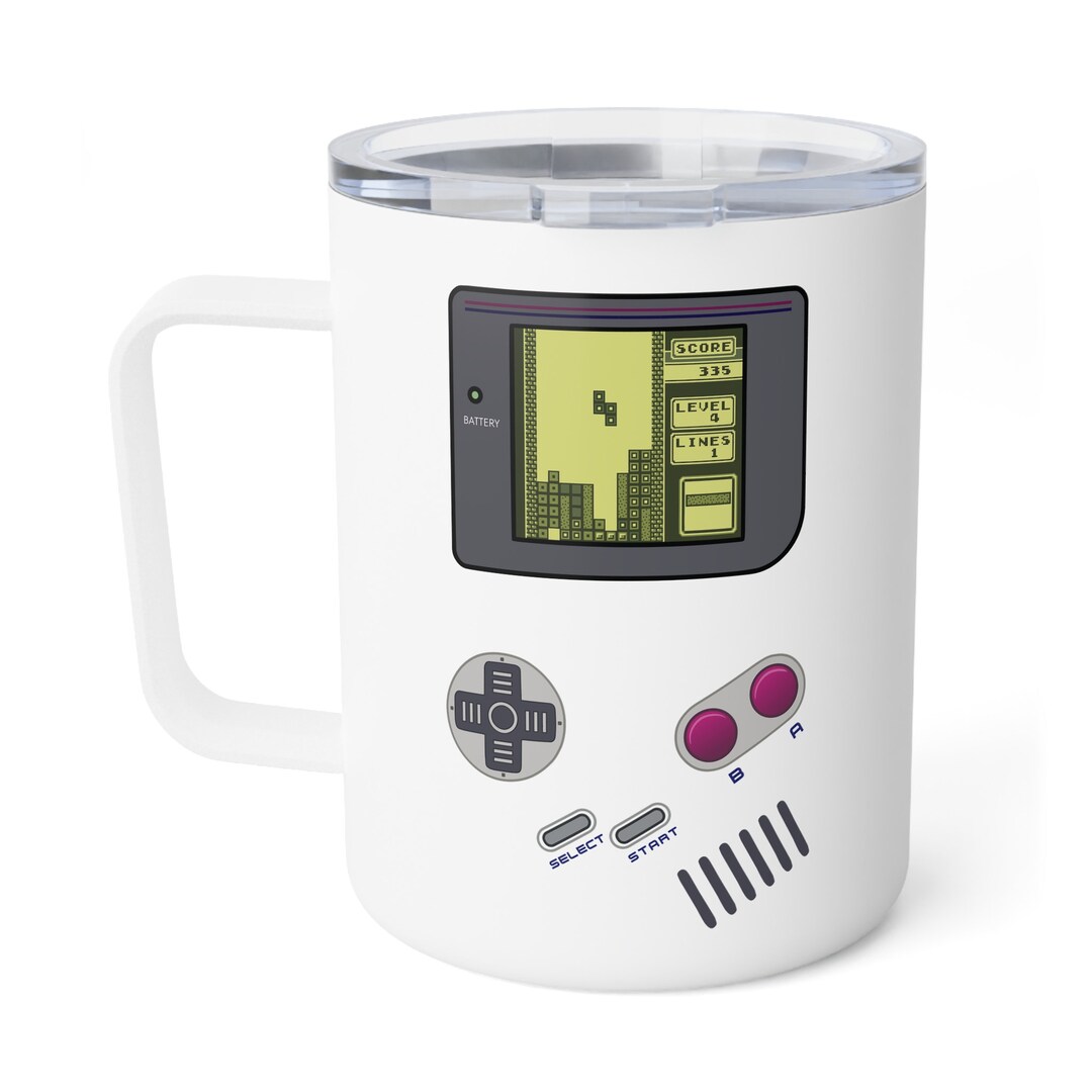 Tetris Coffee Mug: Insulated 10oz Gamer Gift - Etsy