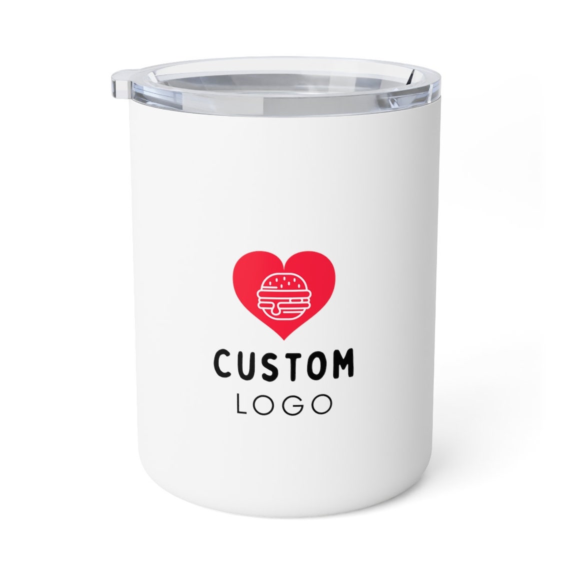 CUSTOM COFFEE MUG Insulated Camping Mug Business Logo Mugs - Etsy