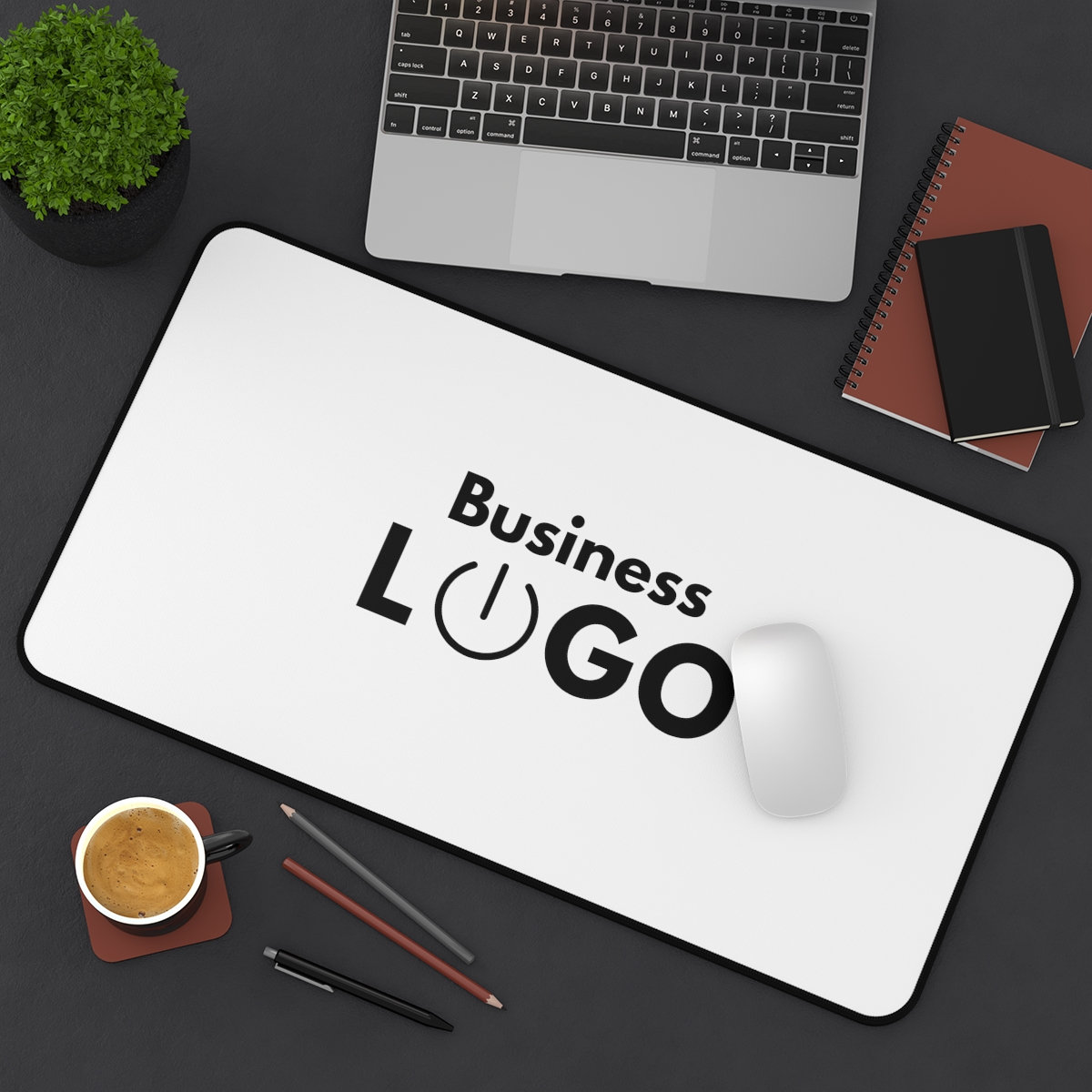 CUSTOM DESK MAT Business Logo Desk Pad Home Office Gifts - Etsy