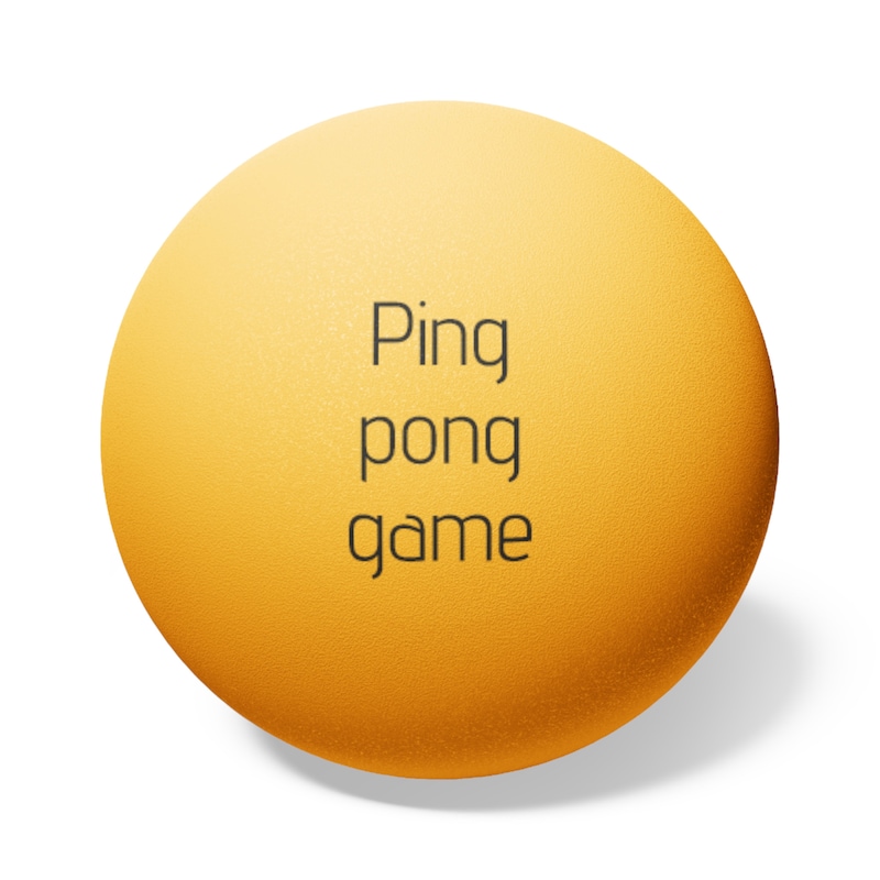 Ping Pong Table - Etsy