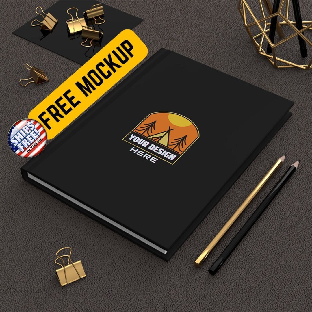 CUSTOM HARDCOVER NOTEBOOK Custom Logo Matte Journal - Etsy