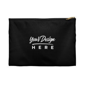 CUSTOM ACCESORIES POUCH Personalized Zipper Pouch Cosmetic - Etsy