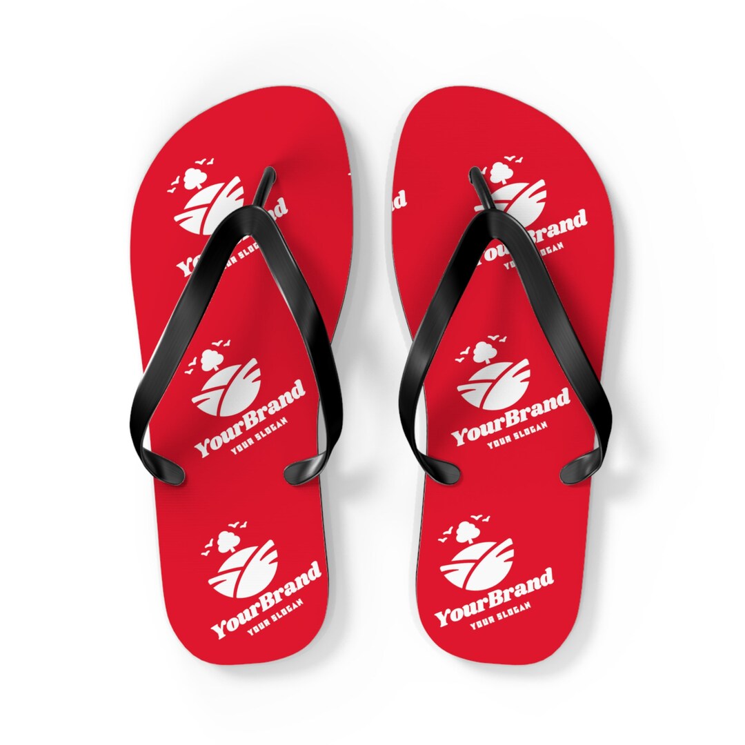 CUSTOM FLIP FLOP Personalized Beach Sandal Beach Flip Flop Business ...