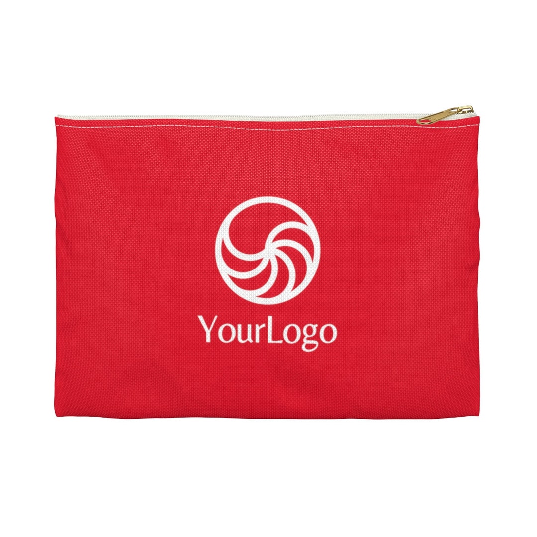 CUSTOM ACCESORIES POUCH Personalized Zipper Pouch Cosmetic Travel Bag ...