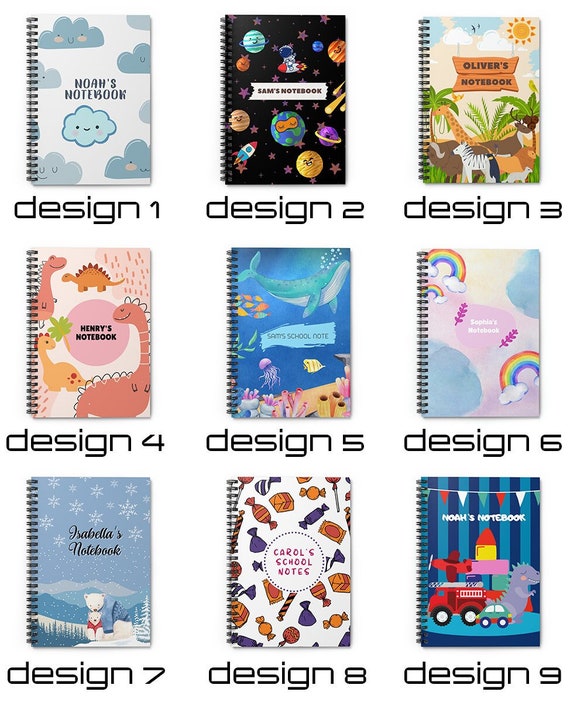 Notebook Decorating Ideas For Kids