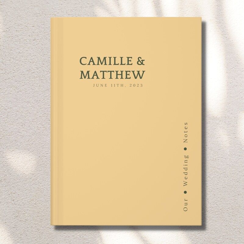 Wedding Notebooks - Etsy